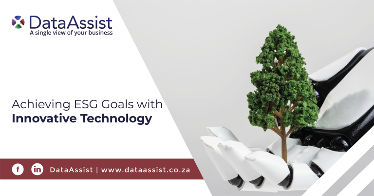 Achieving ESG Goals with Innovative Technology